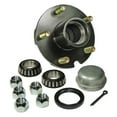 Trailer Hub Kit - 5 Bolt, 4-1/2 Inch Circle, 1-1/16 inch Bearings with ...