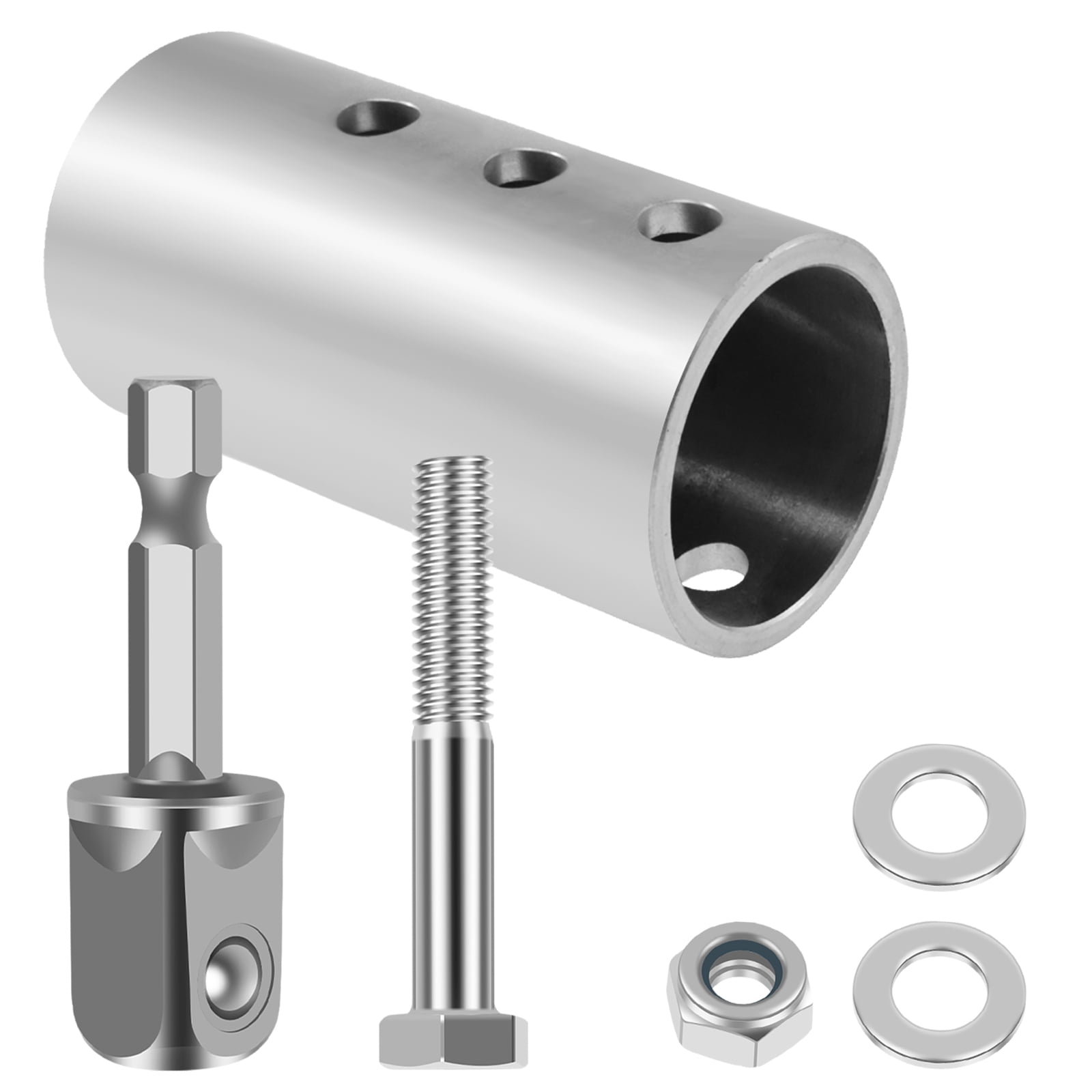 Trailer Jack Drill Adapter Stainless Steel Trailer Jack Crank Handle ...