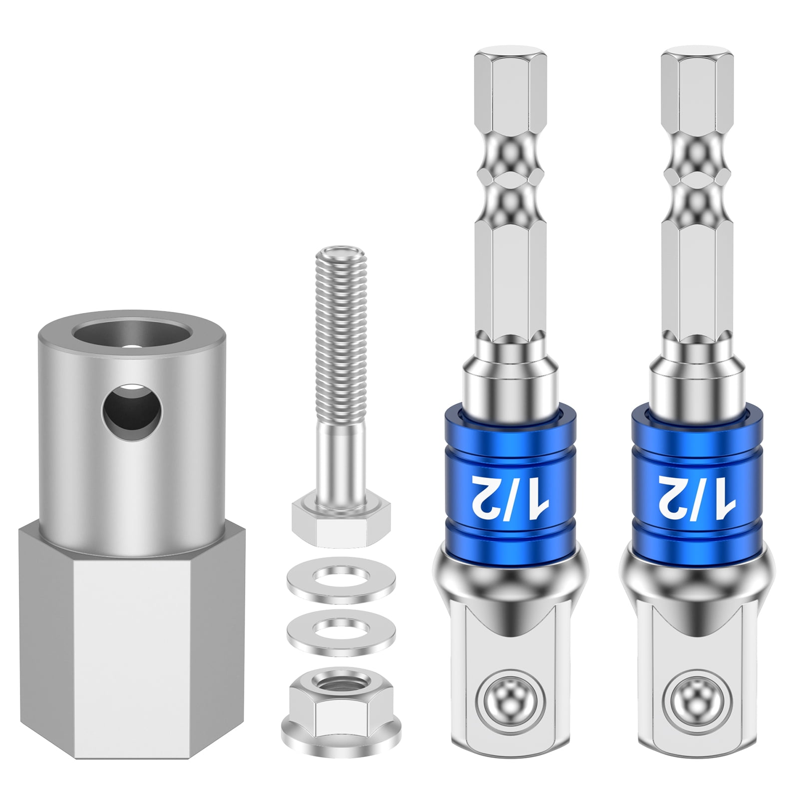 Trailer Jack Drill Adapter Steel Socket Drill Adapter Labour Saving ...