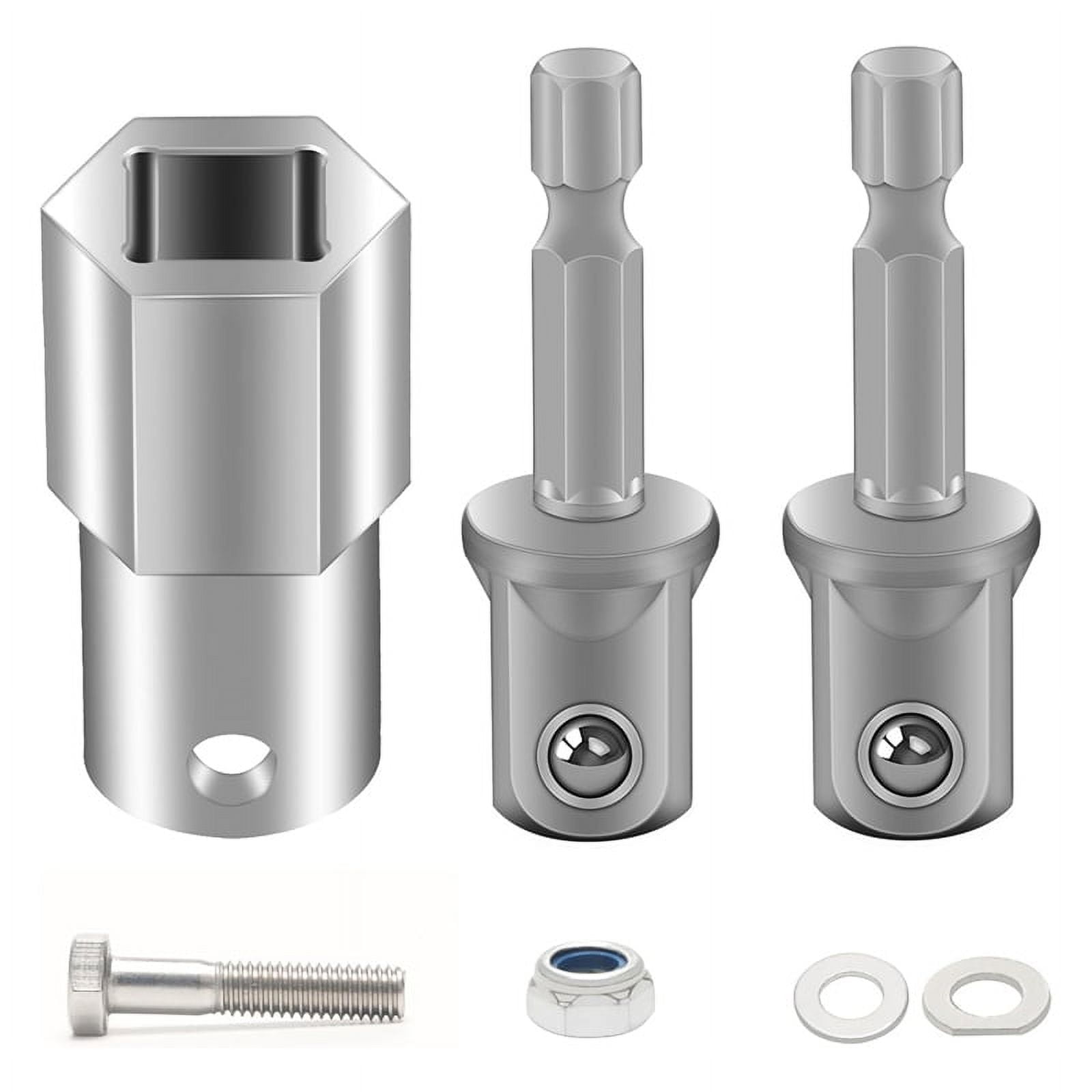 Trailer Jack Electric Drill Adapter, Stainless Steel Cordless Drill ...