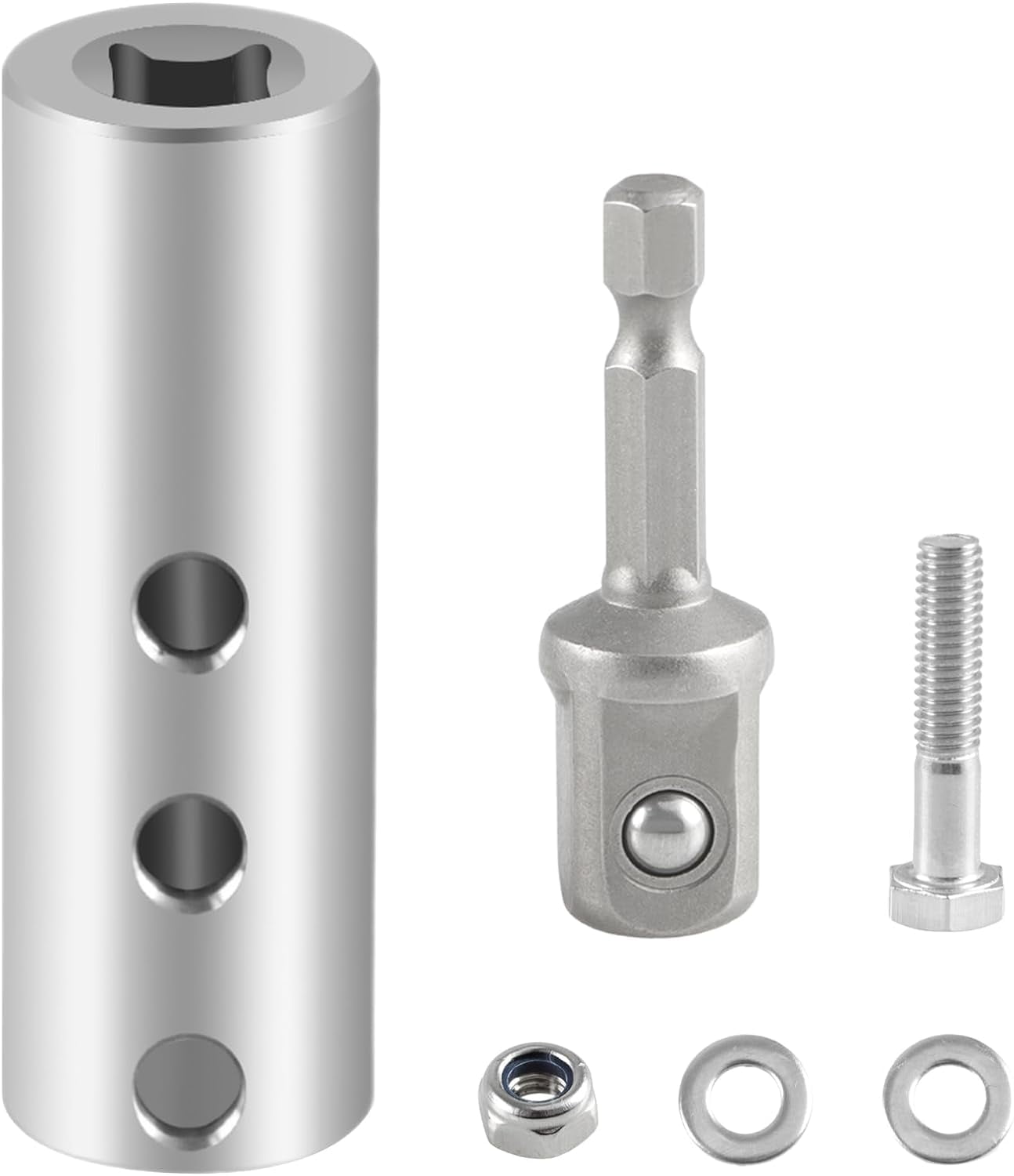 Trailer Jack Electric Drill Adapter with a 1/2 in Socket Adapter Bit ...