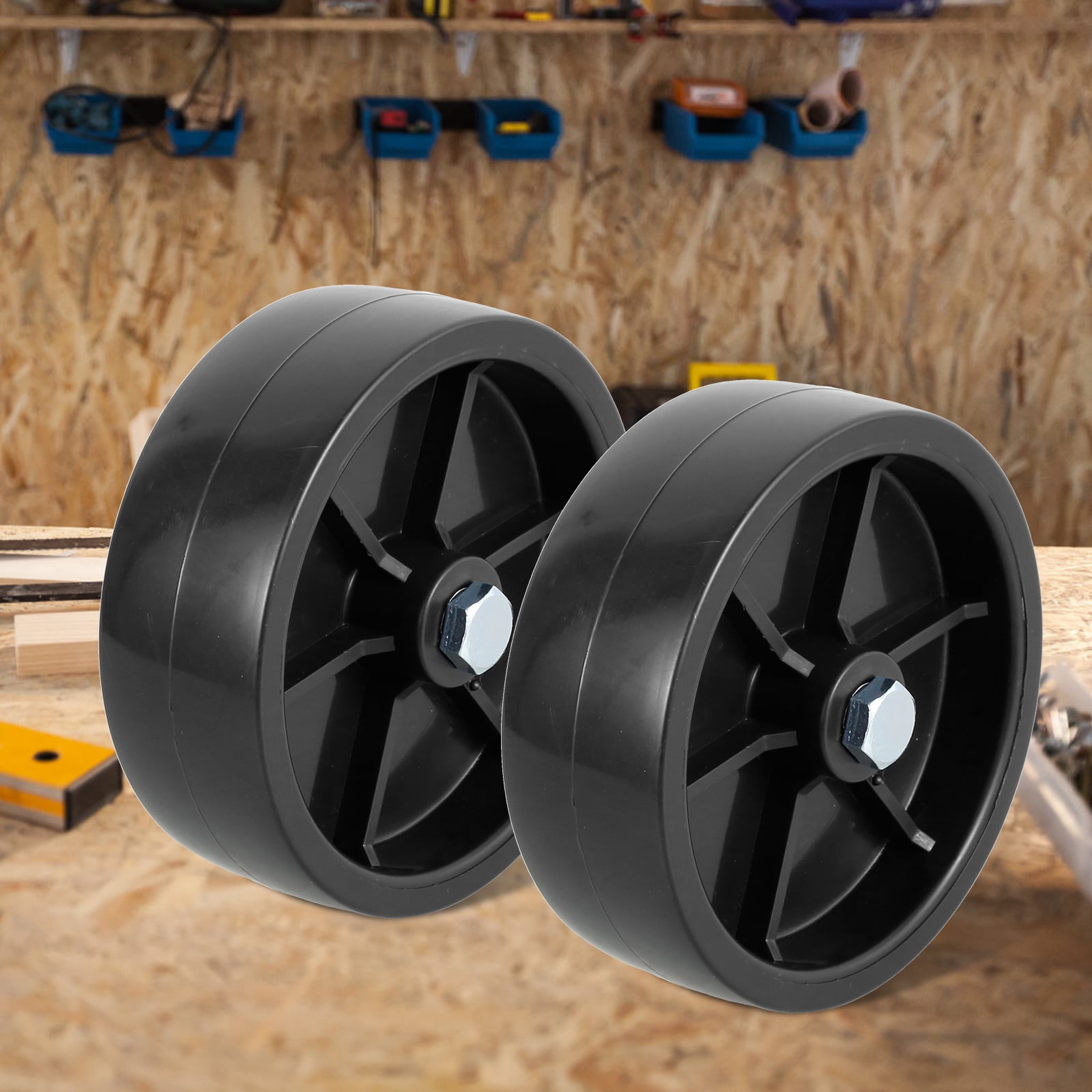 Trailer Jack Wheel Replacement 1200lbs Capacity Plastic Trailer Jack ...