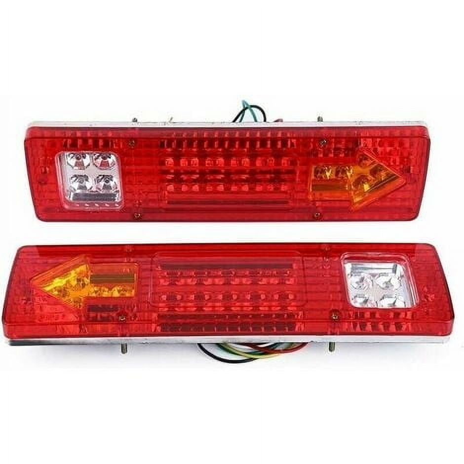 Trailer LED lights kit, set of 2 19 LED rear lights for car, truck ...