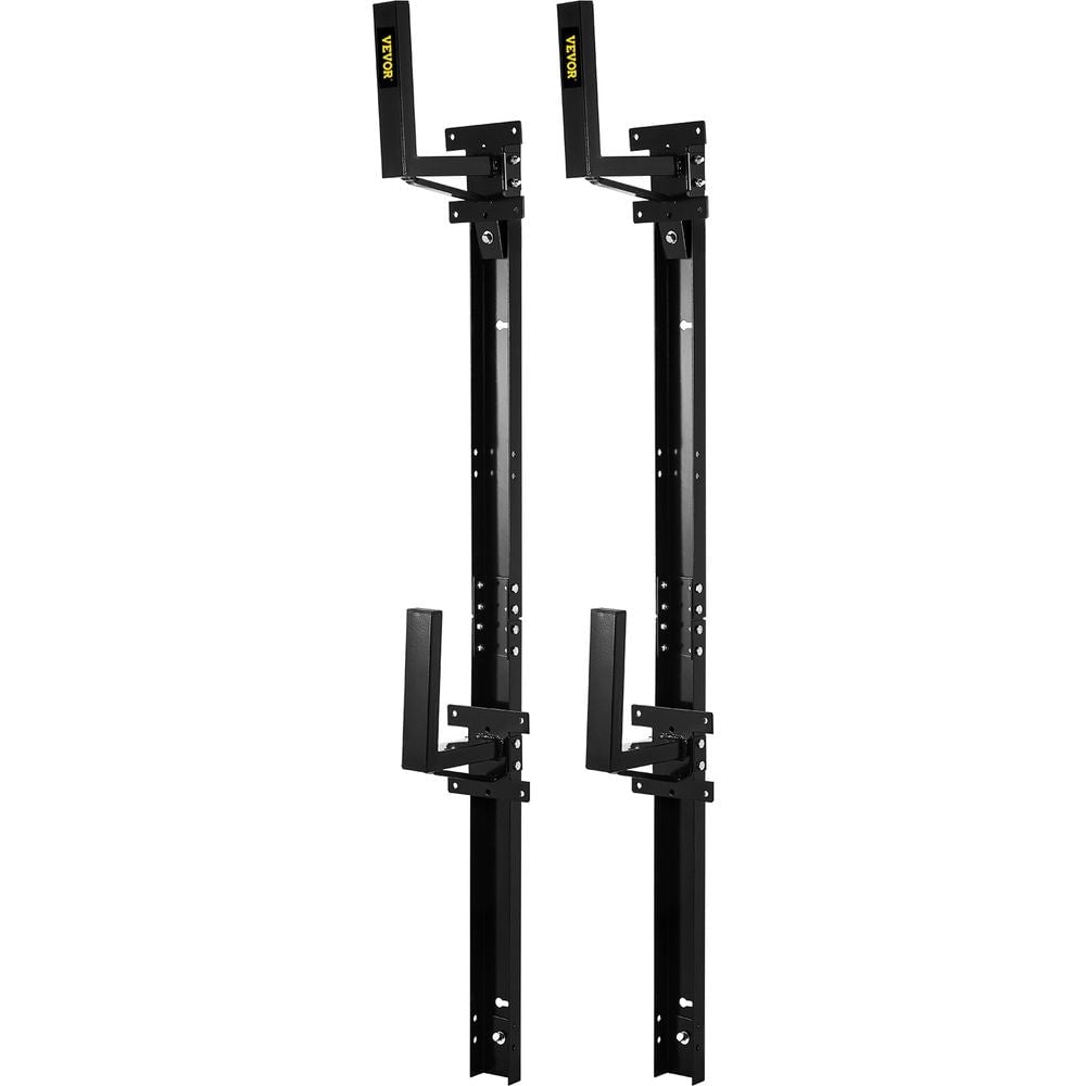 Trailer Ladder Rack, Fit for Enclosed Trailer Exterior Side Wall, 2 ...