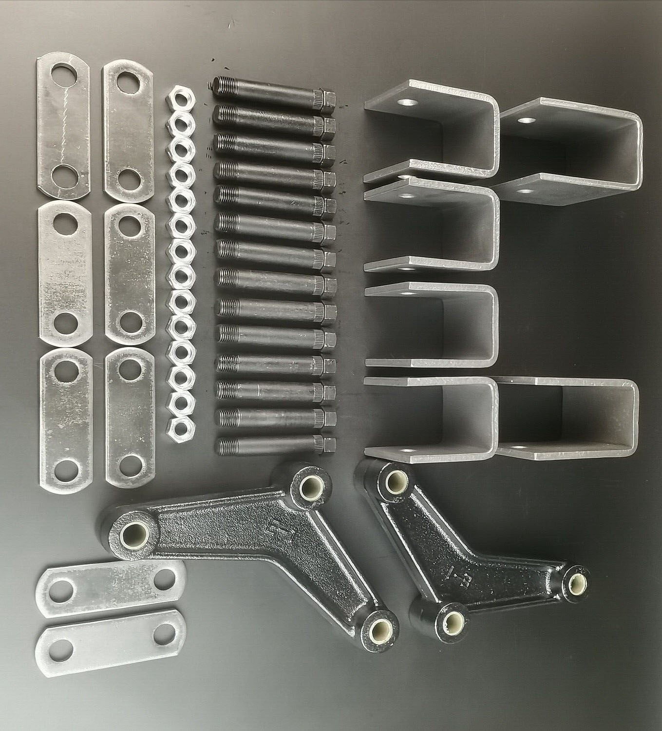 Trailer Leaf Spring Hanger Kit for Double Eye Springs Tandem Axle 3500 ...
