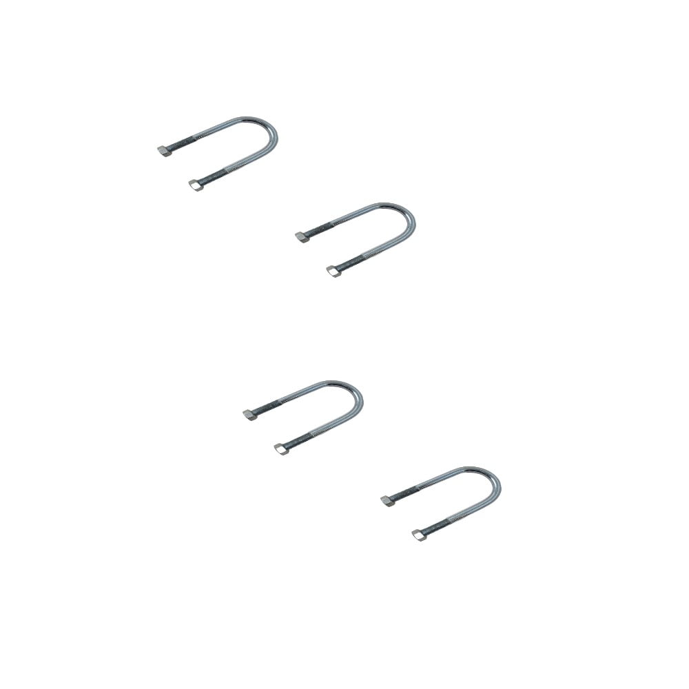 Trailer Leaf Spring U-Bolts Set of (4) Four For Trailers with 2-3/8 ...