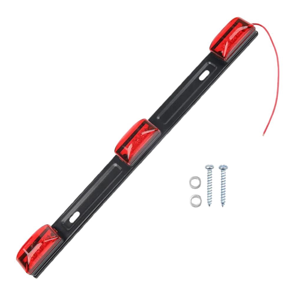 Trailer Light Bar,3-Lights 9 LED Marker Identification Lights Strip ...