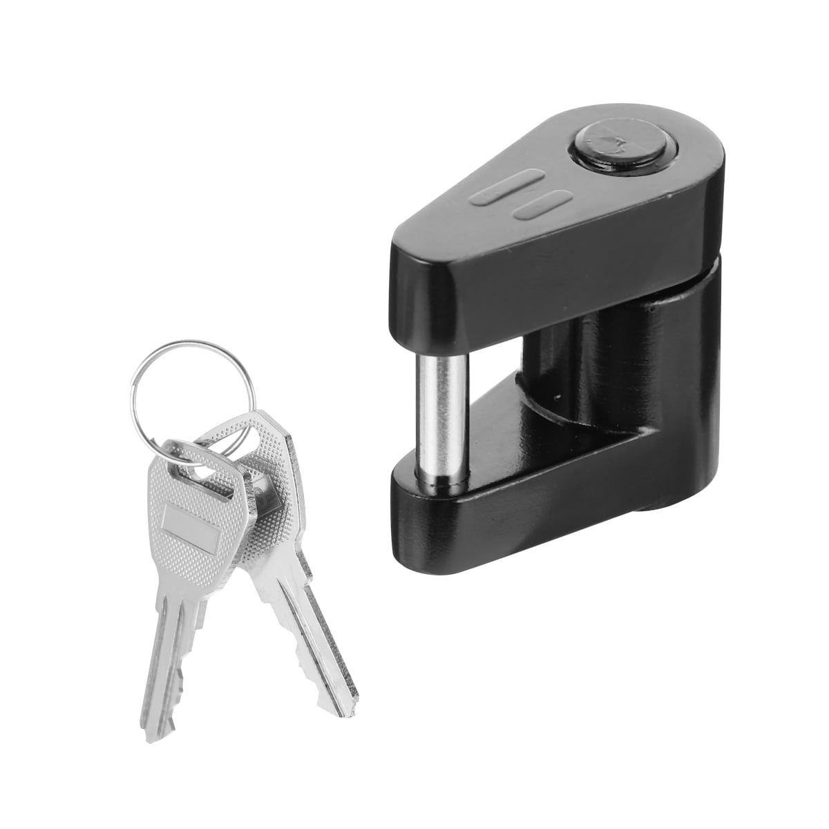 Trailer Lock 1/4 Coupler Tongue Hitch Set Latch Anti Theft Security ...