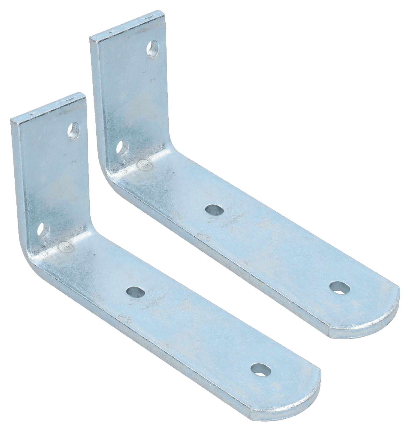 Trailer Mudguard Angle Bracket HEAVY DUTY 90 degree Corner Brace PAIR ...