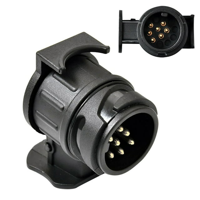 Trailer Plug Adapter 13 Pin to 7 Pin Converter | Slim Line Tow Bar ...