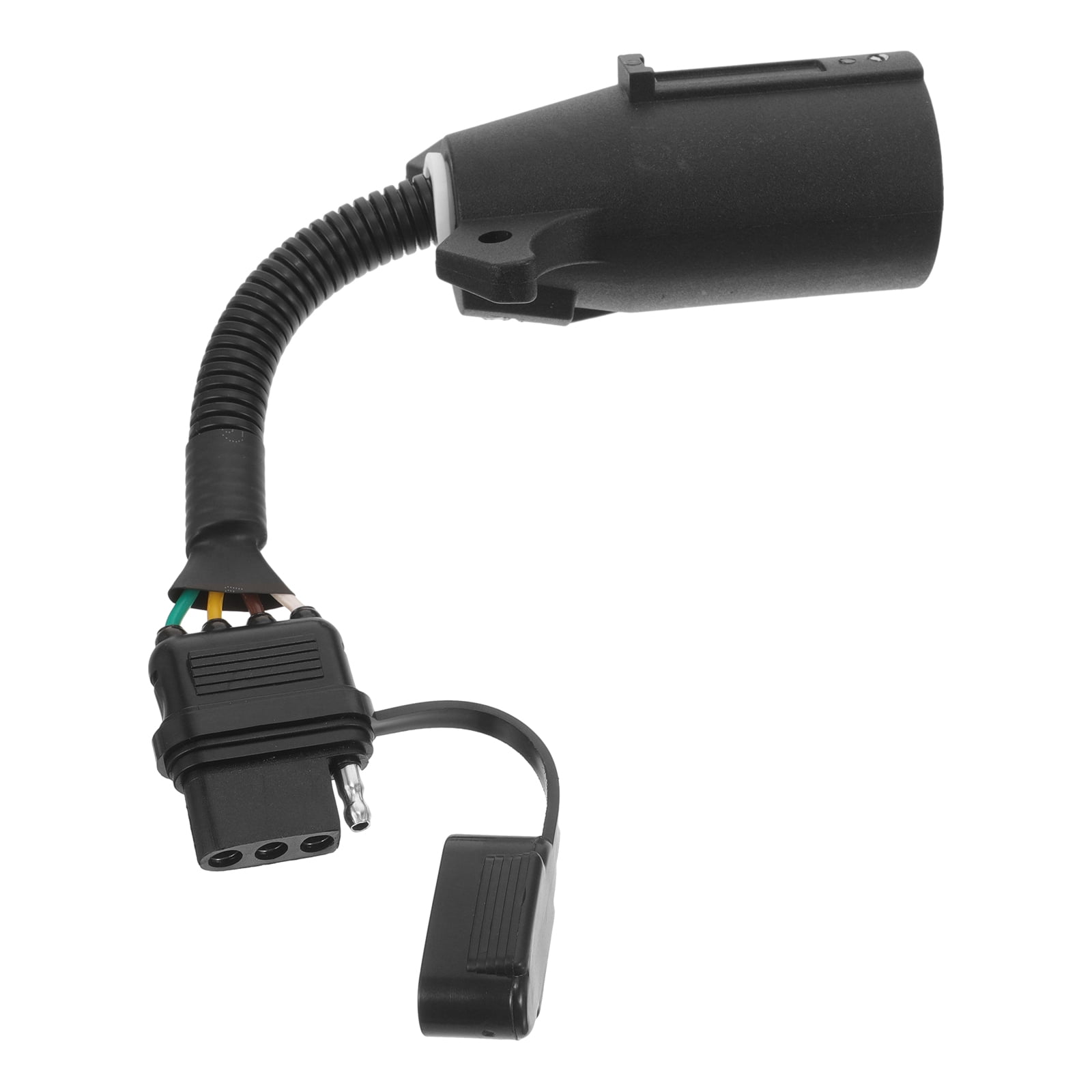 Trailer Plug Adapter 7-pin To 4-pin Trailer Connector Wiring Harness ...