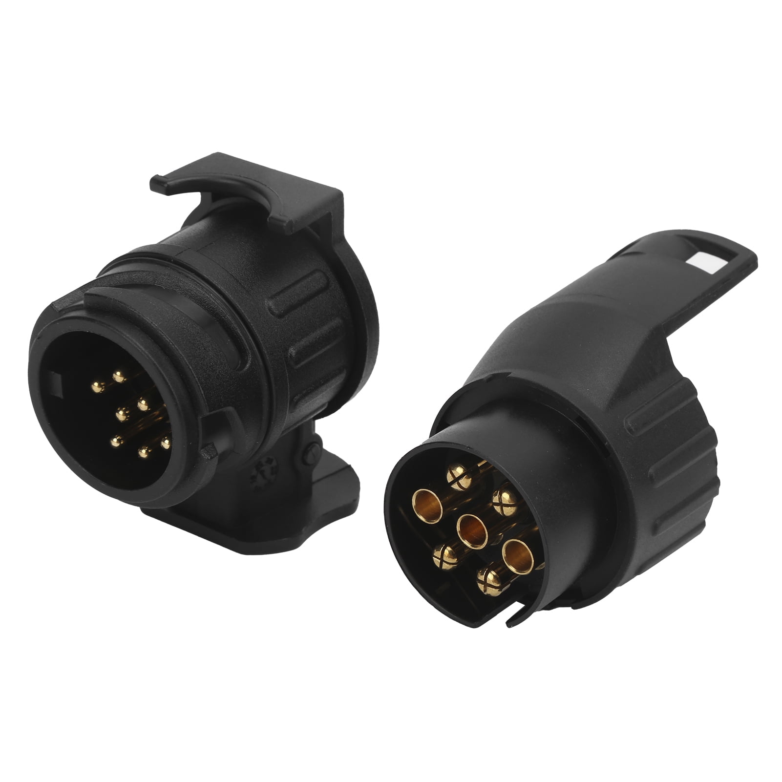 Trailer Plug Adapter Kit 7 to 13 Pin and 13 to 7 Pin Connector Set for ...