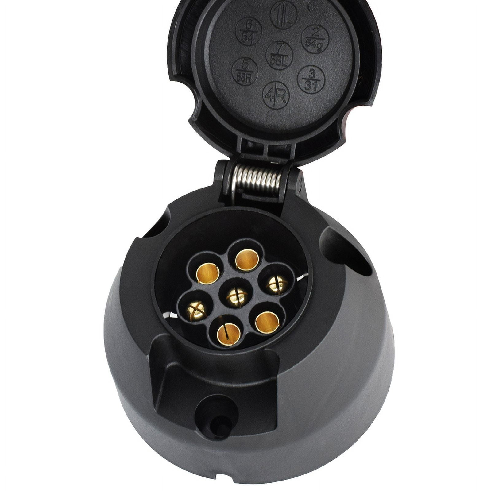 Trailer Plug Adapter Motorhome Power Cord Socket Connector Trailer ...