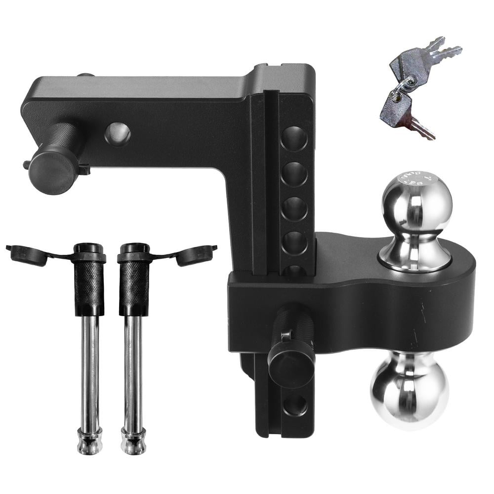 Trailer Receiver Hitch, Drop Hitch Ball Mount for Heavy Duty Truck ...