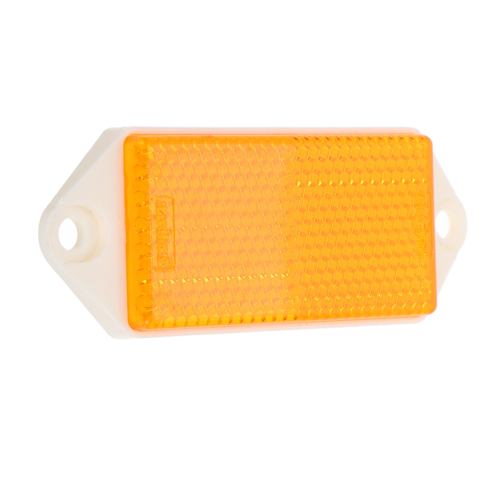 Trailer Reflectors Clear Sticker Machine Label Tape Circle Yellow ...