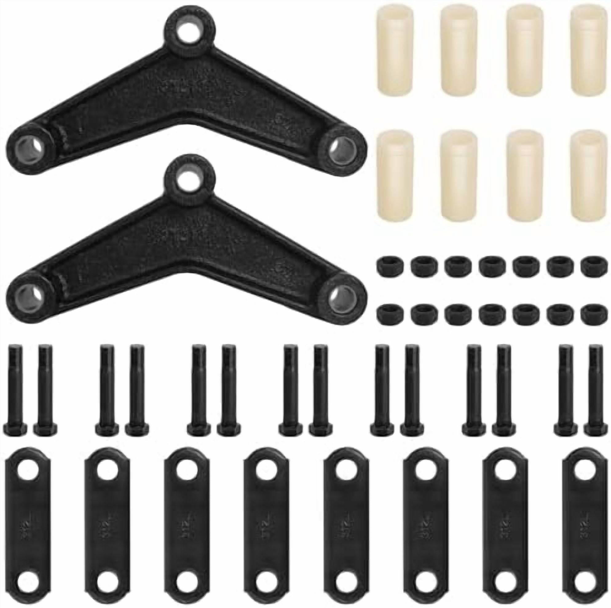 Trailer Shackle Kit, 2 Pack Tandem Trailer Axle Shackle Kit for Double ...