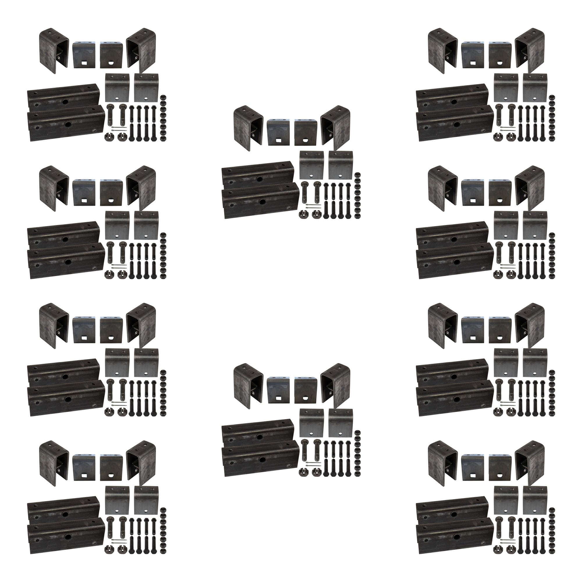 Trailer Tandem Slipper Hanger Kit for 5200 - 8000 lb axles, Case (10 pc ...