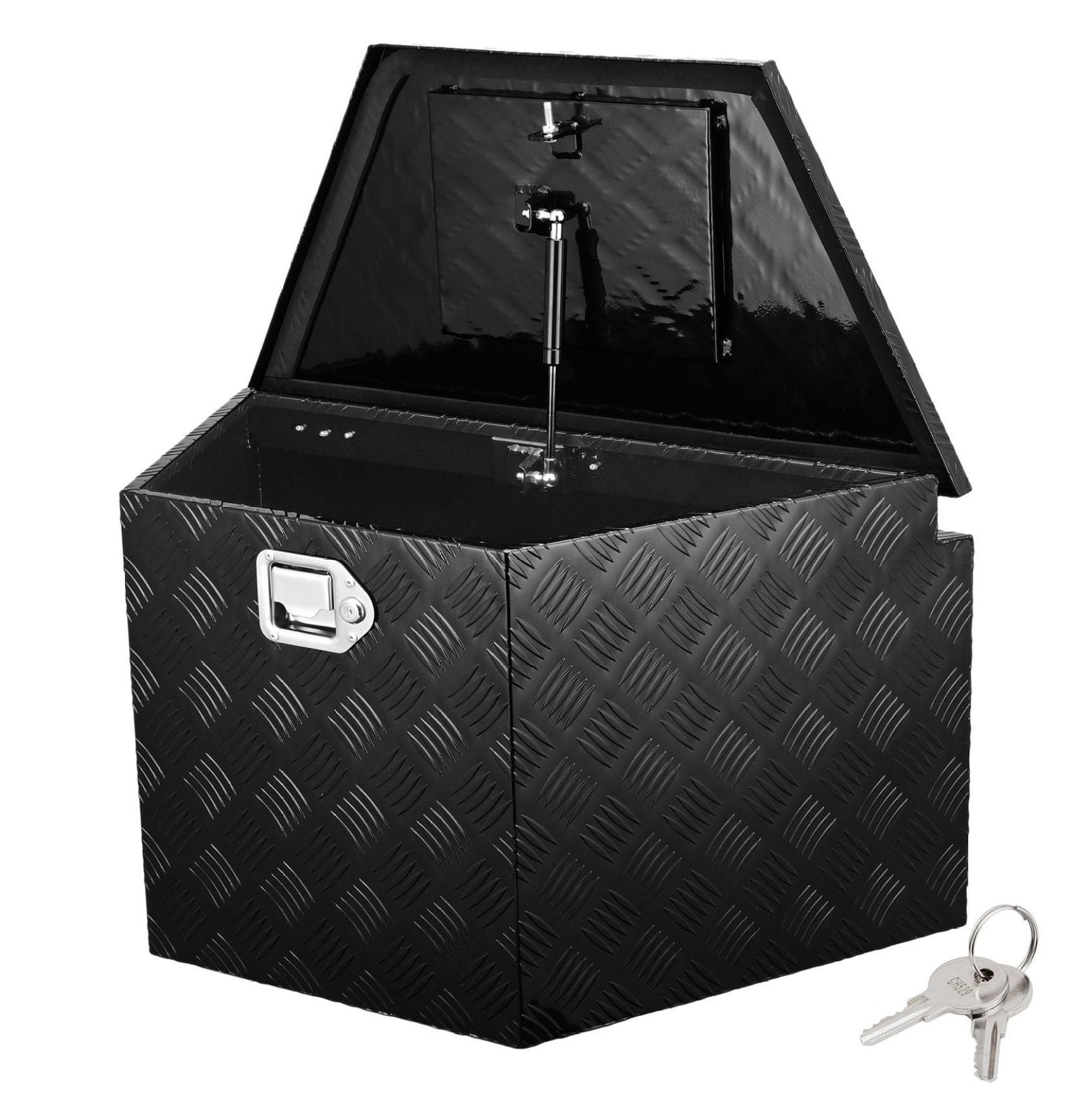 Trailer Tongue Box, Aluminum Alloy Diamond Plate Tool Box - 39x16 ...