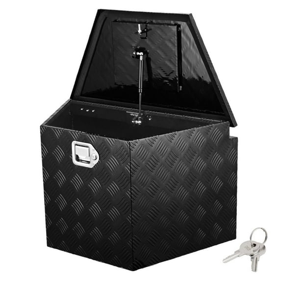Trailer Tongue Box, Aluminum Alloy Tool Box - 29"x16.2"x18" Heavy Duty ...