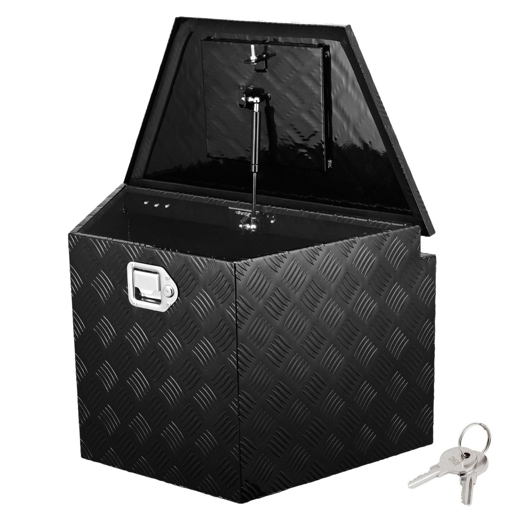 Trailer Tongue Box, Aluminum Alloy Tool Box - 29x16.2x18in - Heavy Duty ...