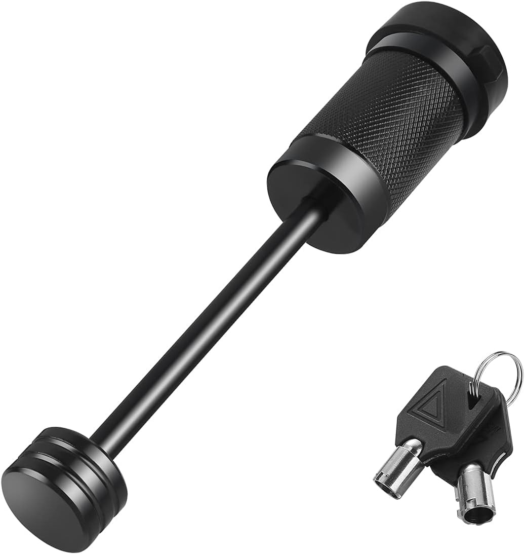Trailer Tongue Coupler Lock 1/4" Dia, 3-1/2" Span, Trailer Hitch Lock ...
