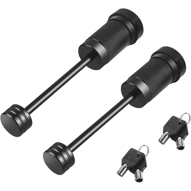 Trailer Tongue Coupler Lock 1/4" Dia, 3-1/2" Span, Trailer Hitch Lock ...
