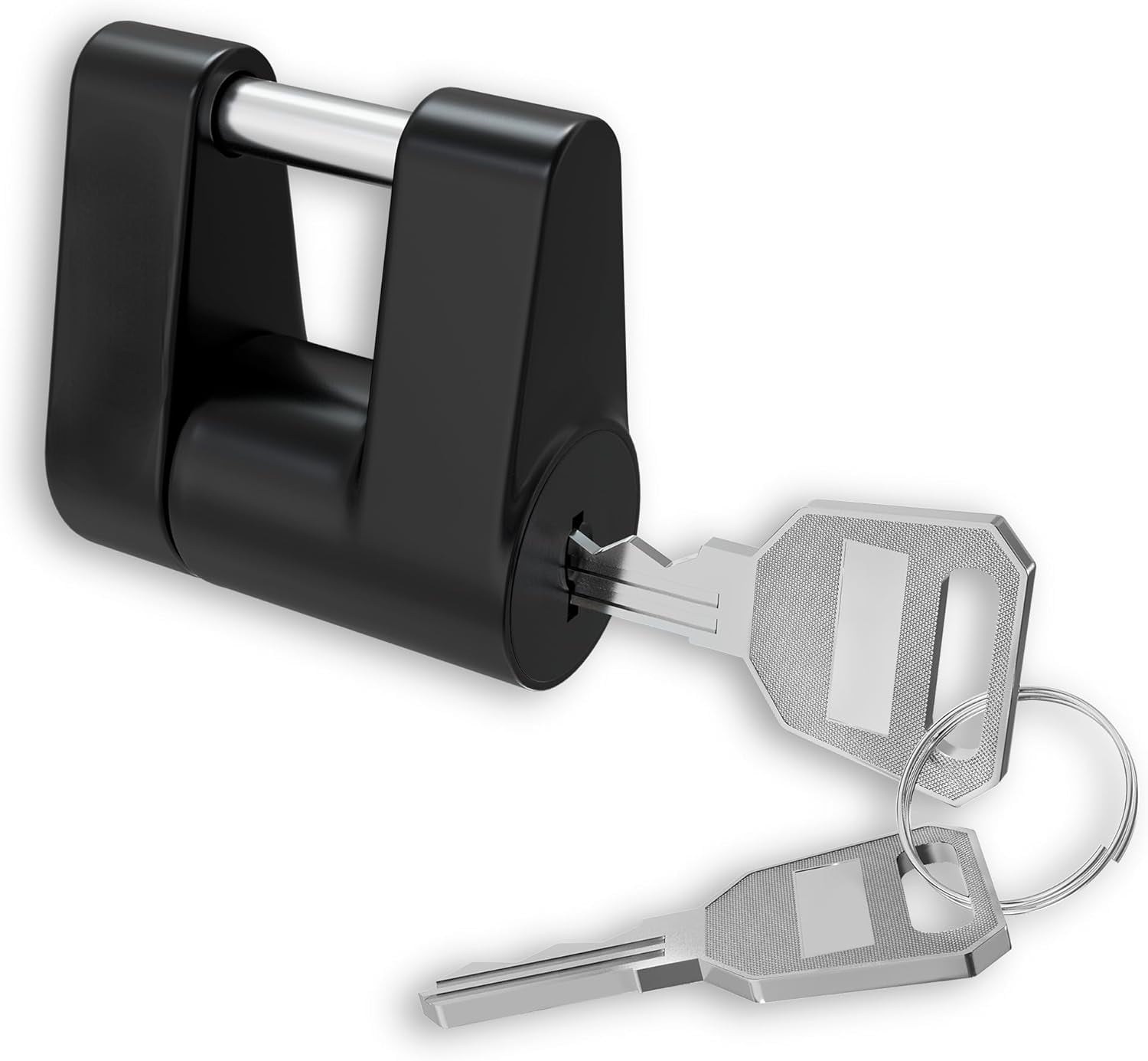 Trailer Tongue Coupler Lock, Trailer Hitch Lock,Dia 1/4 Inch, 3/4 Inch ...