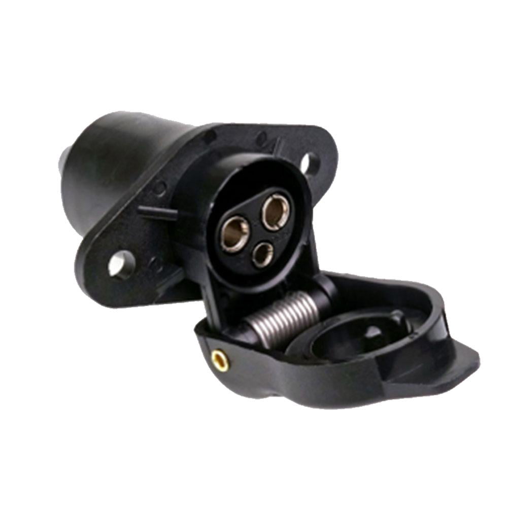 Trailer Tractor Plug Socket 3 Pin 12V 24V Agricultural Machinery Winch ...