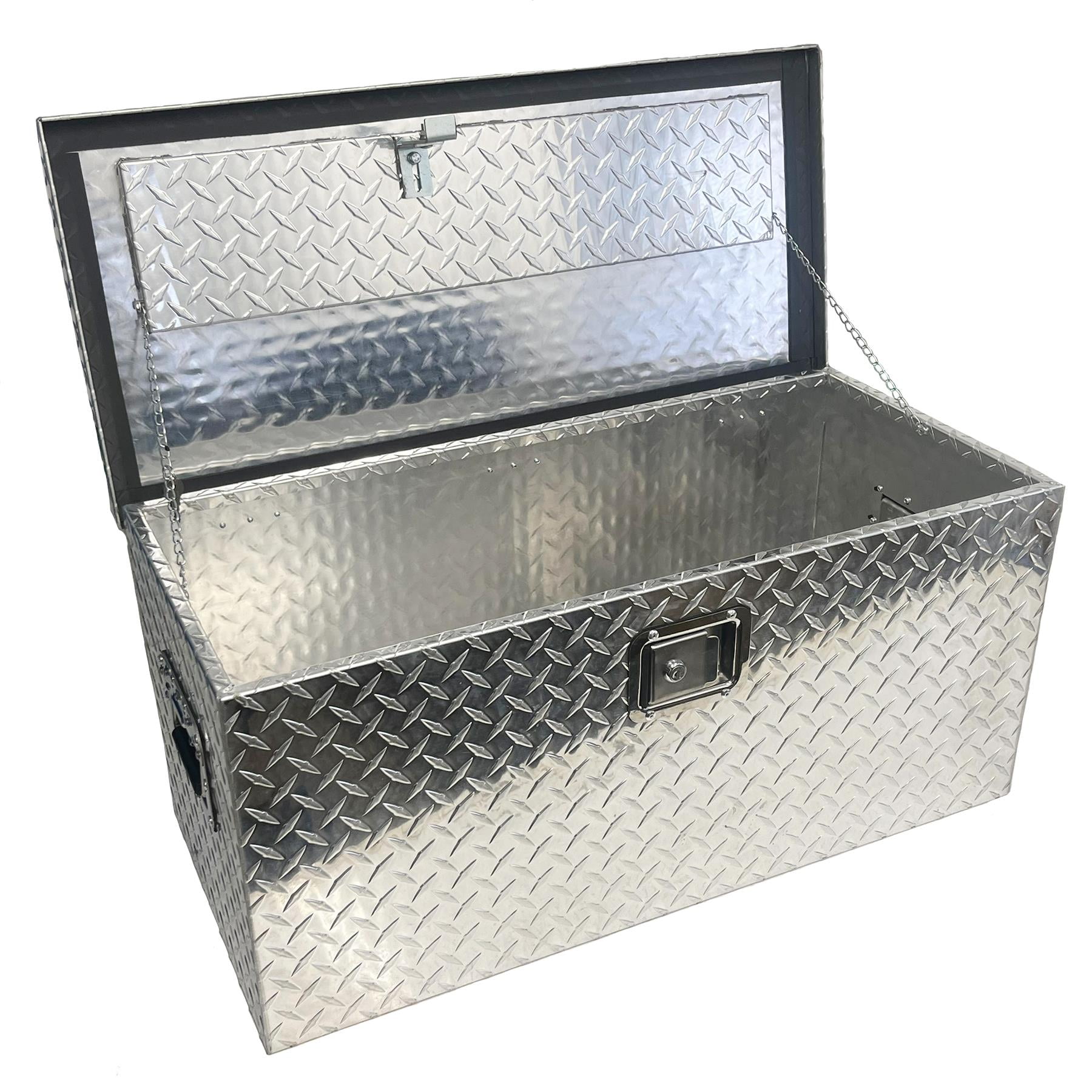 Trailer Truck Aluminium Lockable Tool Box Chest Locker Storage 32” x 14 ...