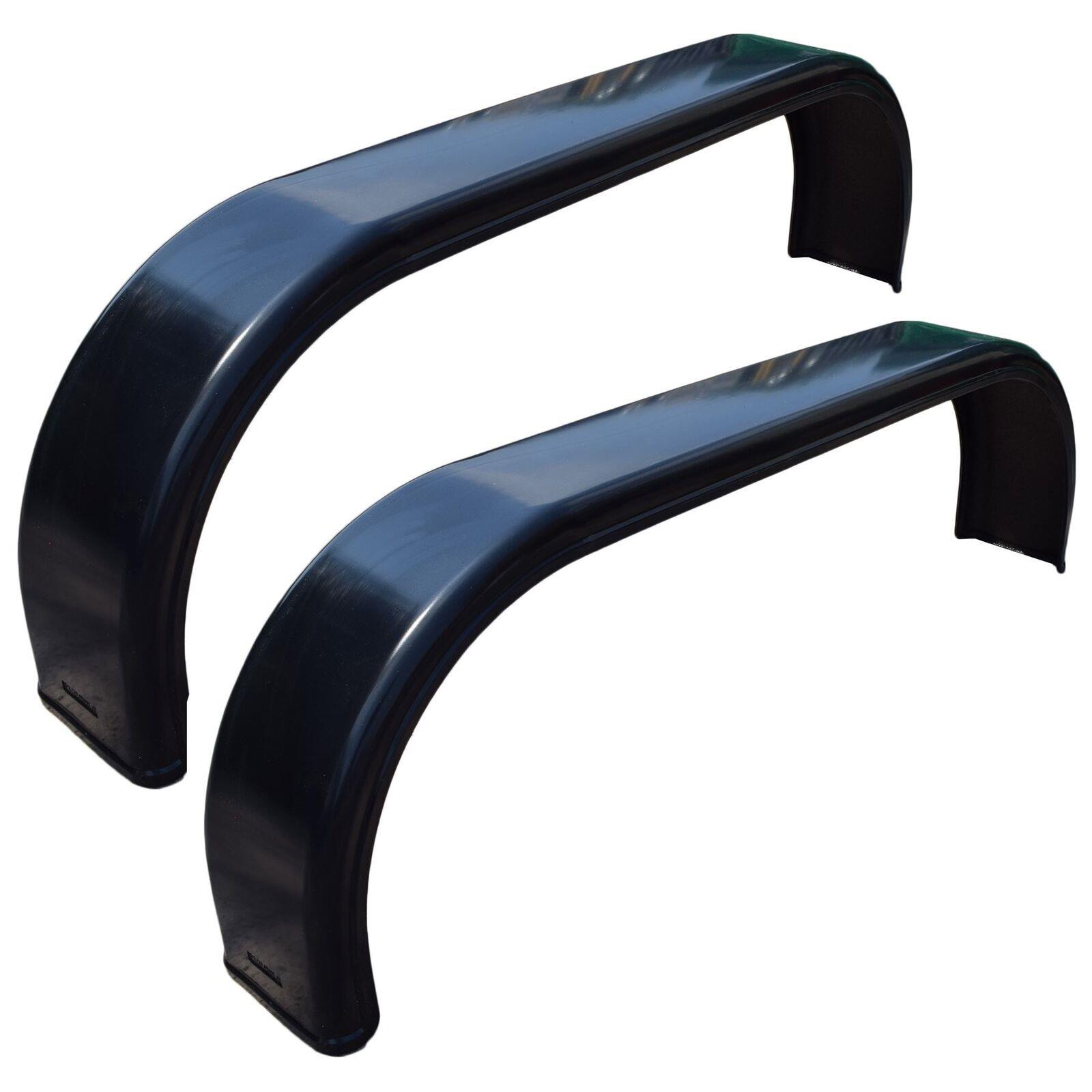 Trailer Twin Axle Tandem Mudguard Wing Fender For 13" Wheels 58" x 7 ...