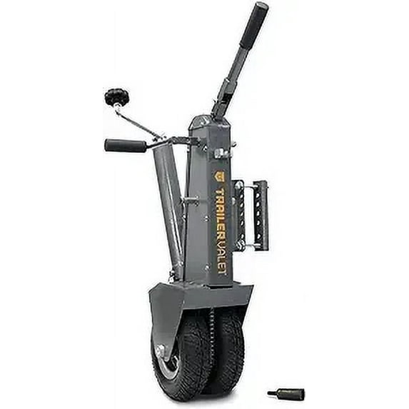 Trailer Valet TV5X Drill Powered Dolly Mover with Jack 5,000 lbs Towing ...
