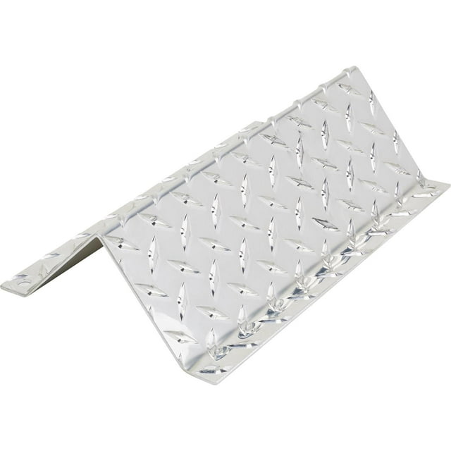 Trailer Wheel Stop, Polished Diamond Plate Aluminum - Walmart.com