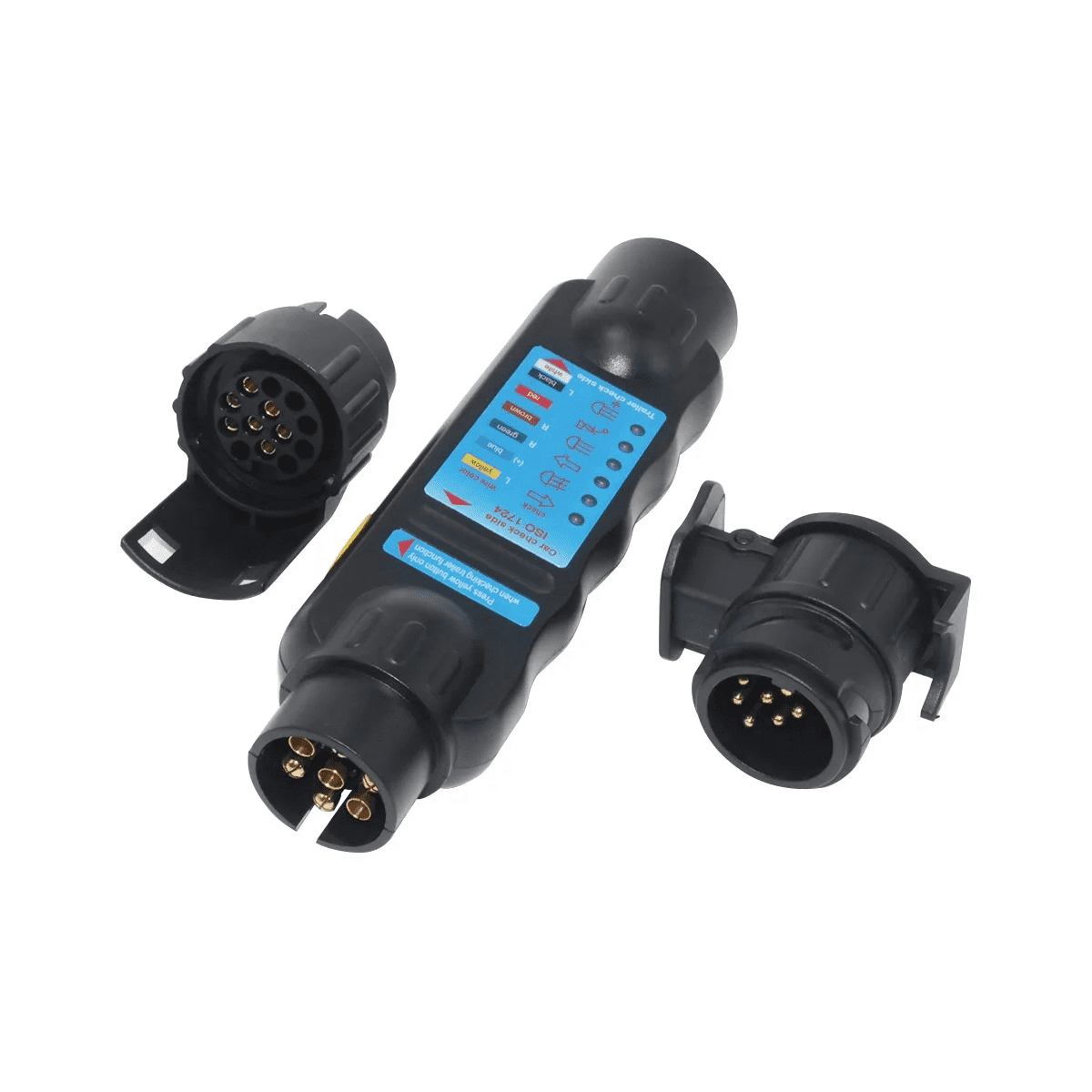 Trailer Wiring Tester Kit 12V 7- Tester with 7- Power Plug Socket ...