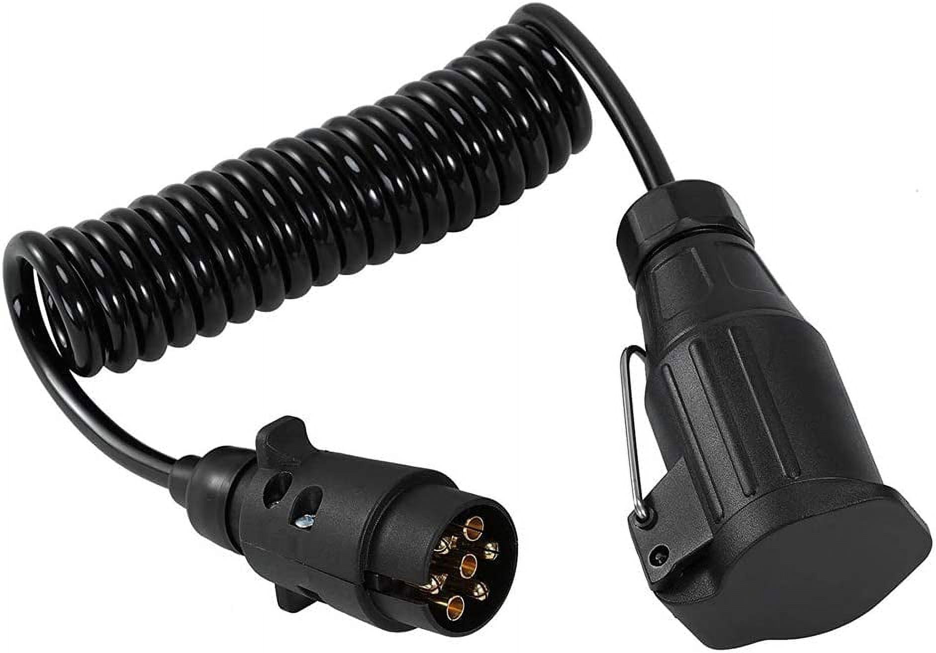 Trailer extension cable, 7-13 pin trailer socket 12V trailer extension ...