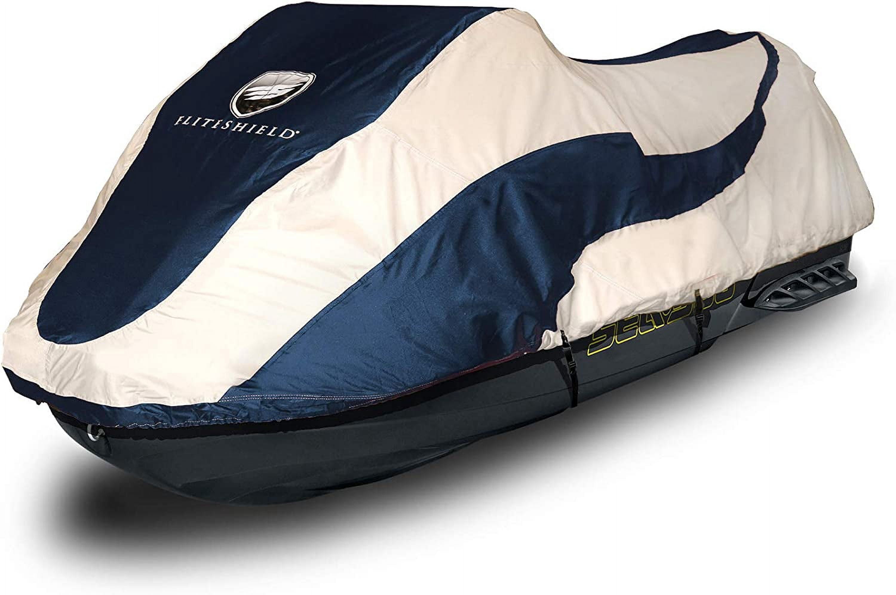 Trailerable Jet Ski Cover, Heavy Duty Waterproof Marine Grade 600D ...