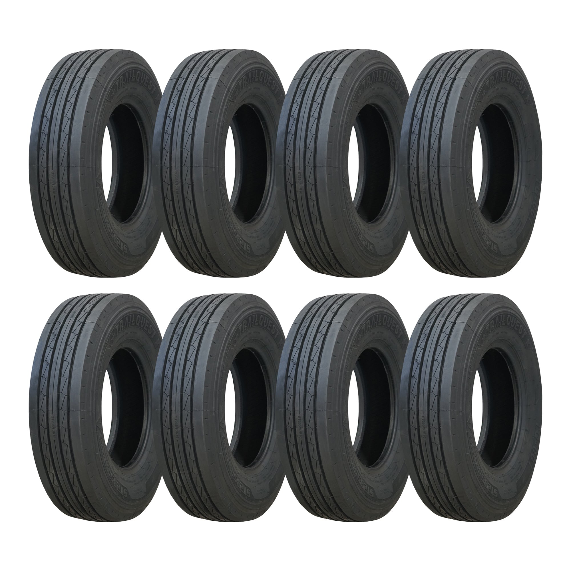 Trailfinder 215/75R17.5 18 Ply Trailer Tire, Set (8) - Walmart.com