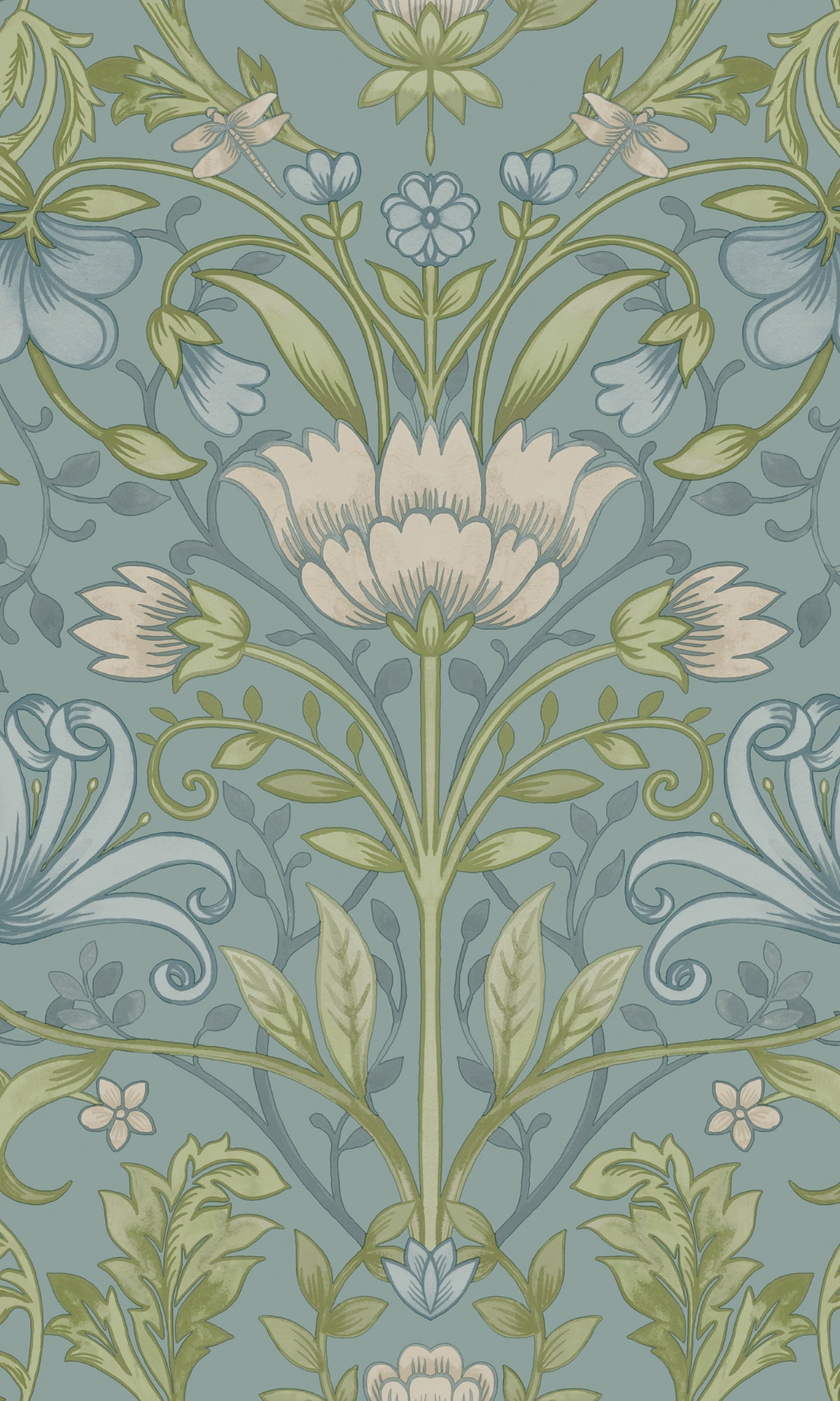 Trailing Vines Floral Wallpaper R8255 - Walmart.com