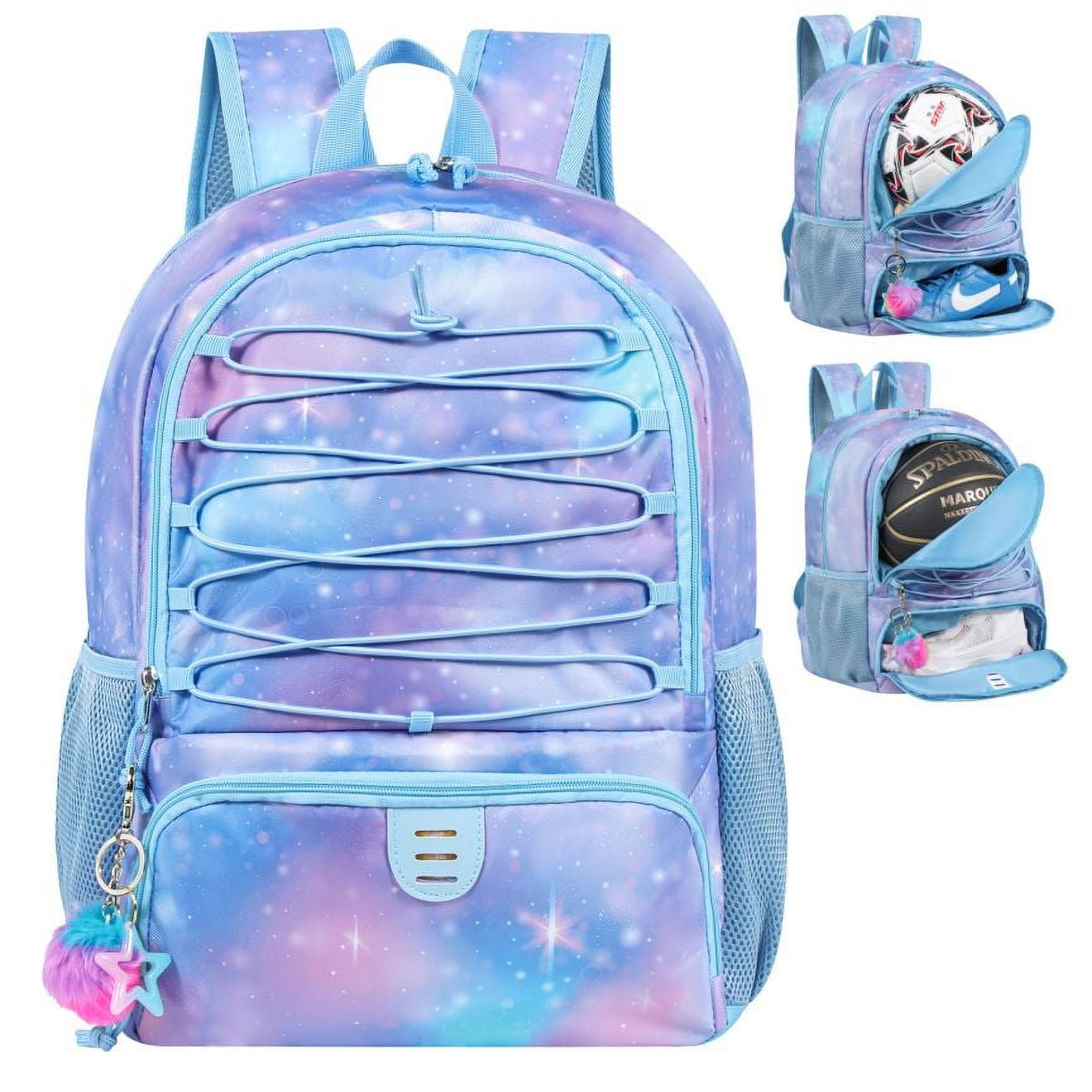 TRAILKICKER Sports Backpack with Ball & Shoe Compartment for Basketball ...