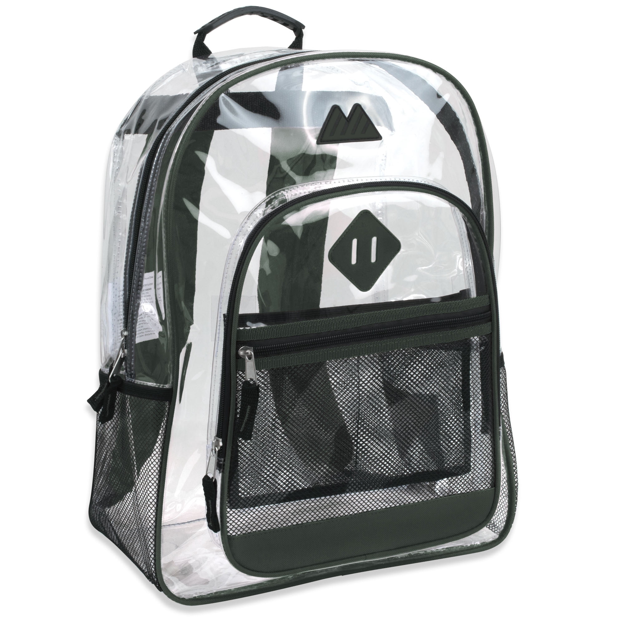 Trailmaker Clear Backpack, Green - Walmart.com