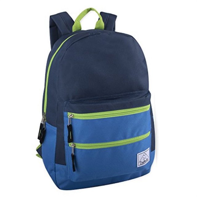 Trailmaker Adult's Book Bag, Adjustable Padded Straps, Multi-color ...