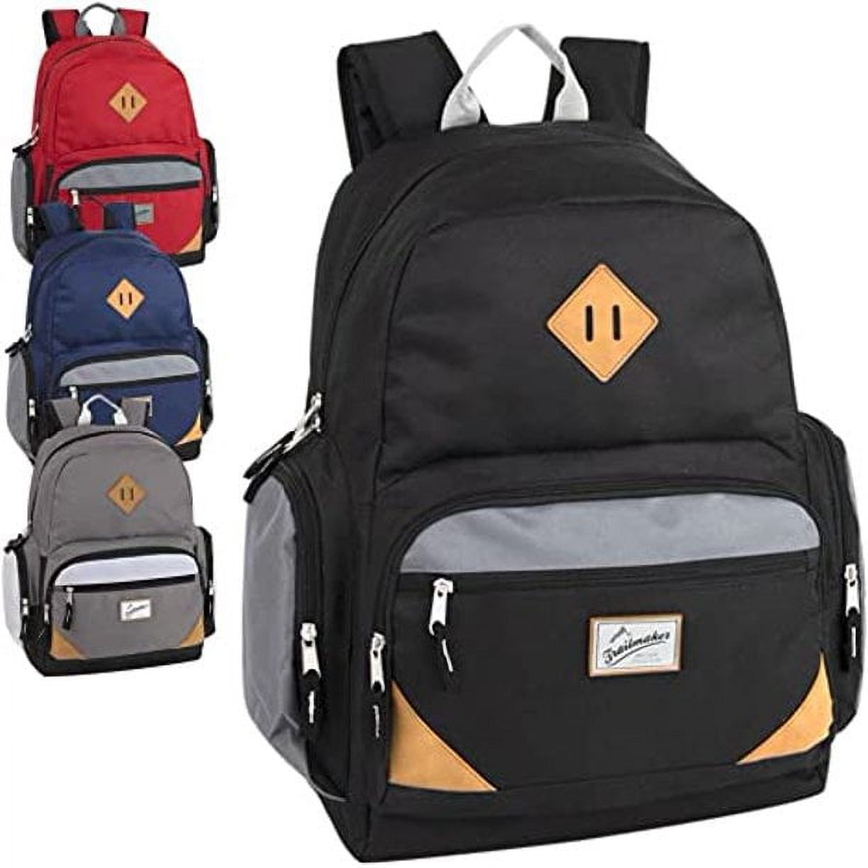"Trailmaker 19"" Multi-Pocket Backpacks with Laptop Compartment, Water ...