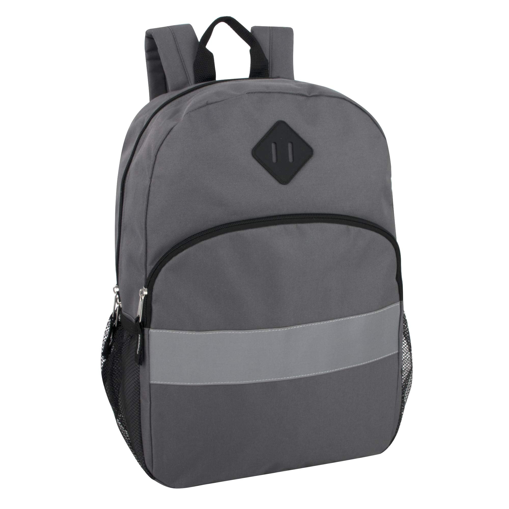 Solid Grey Backpack