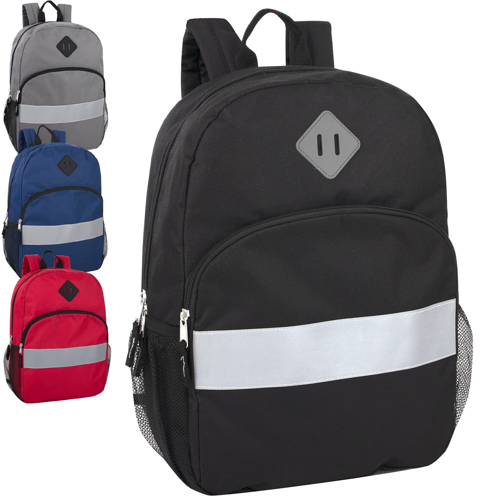 Trailmaker Reflective Safety Backpacks for Adults & Kids, Assorted ...