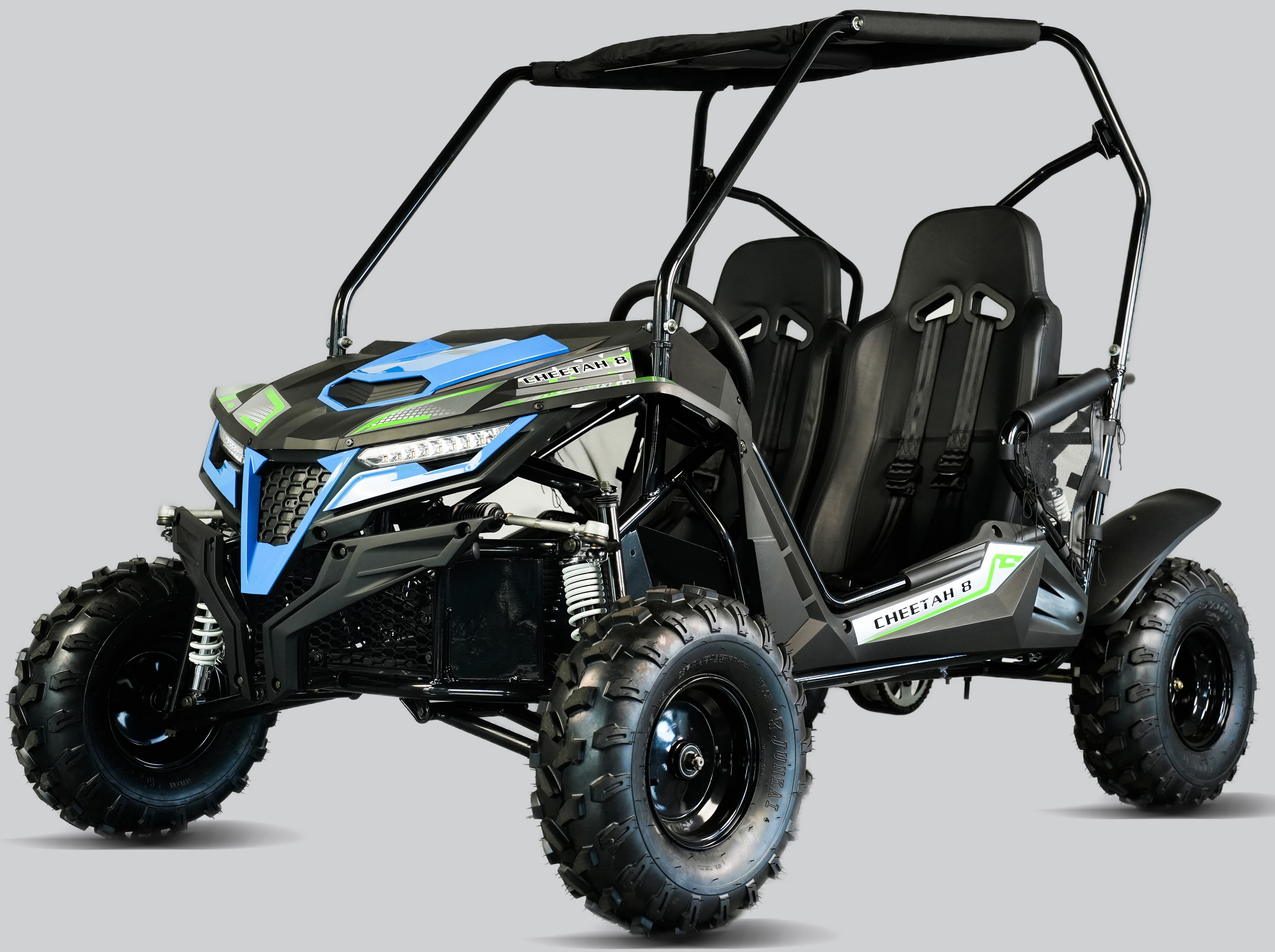 Trailmaster Cheetah 8 Off-Road Go Kart / UTV, 208cc 4-Stroke Engine ...