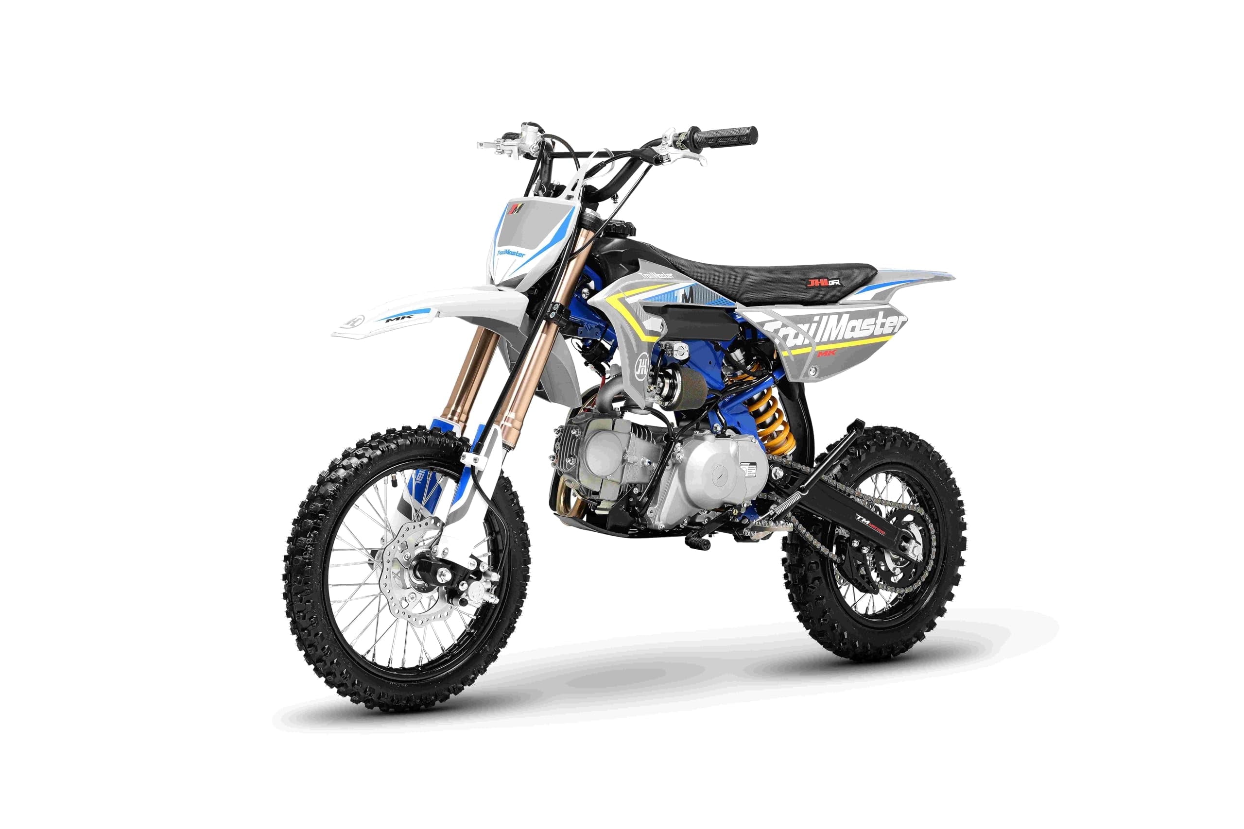 Trailmaster JHL Pro Series TM MK125 Dirt Bike Electric Start, Extended ...