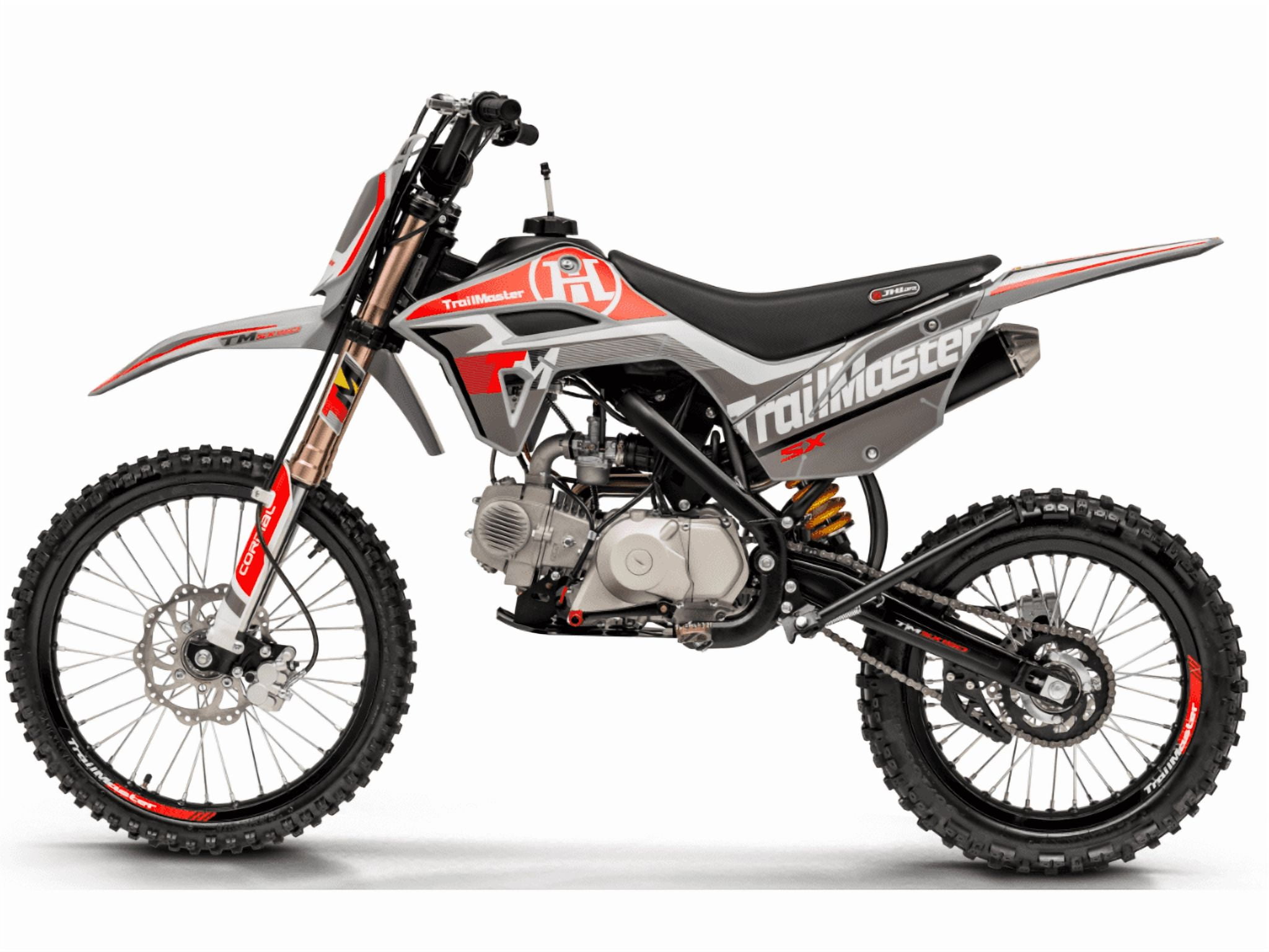 Trailmaster JHL SX150 Dirt Bike, 140cc 4-Stroke, Manual Transmission ...