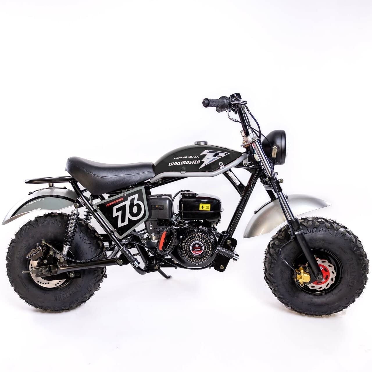 Trailmaster Mini Bike mb 200X Hurricane All New with Front and Rear ...