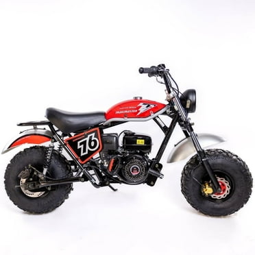Coleman Powersports B200RSV 196cc Gas Powered Mini Bike, Rear Suspension Off-Road Motorcycle Up ...