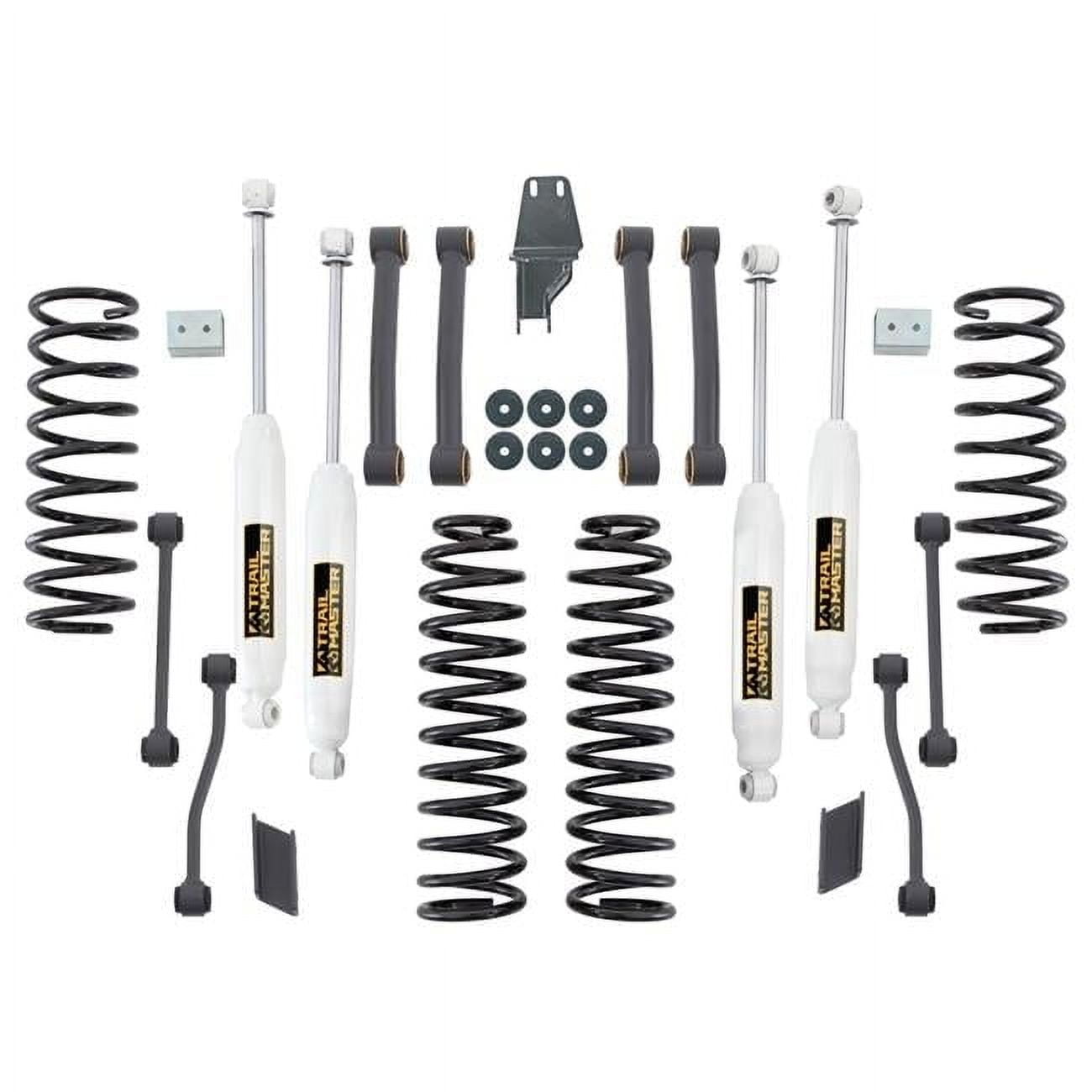 Trailmaster Suspension 3.5 in. Lift Box Kit with Bracket for Zj ...