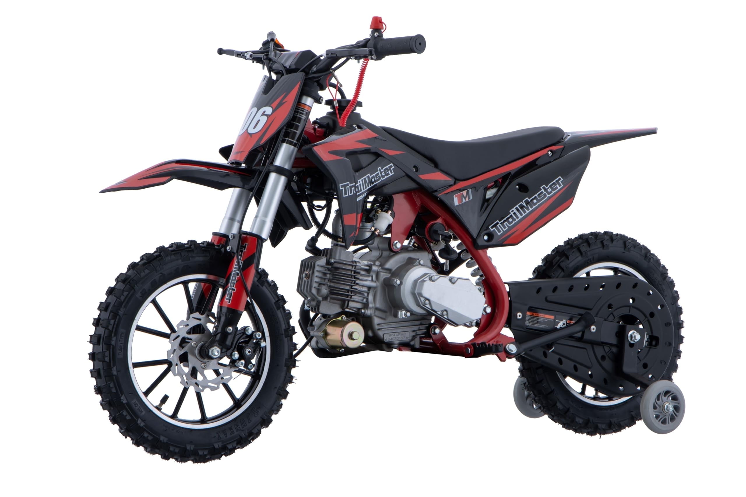 Trailmaster TM-06 Dirt Bike with CVT Transmission, Electric Start, Disc ...